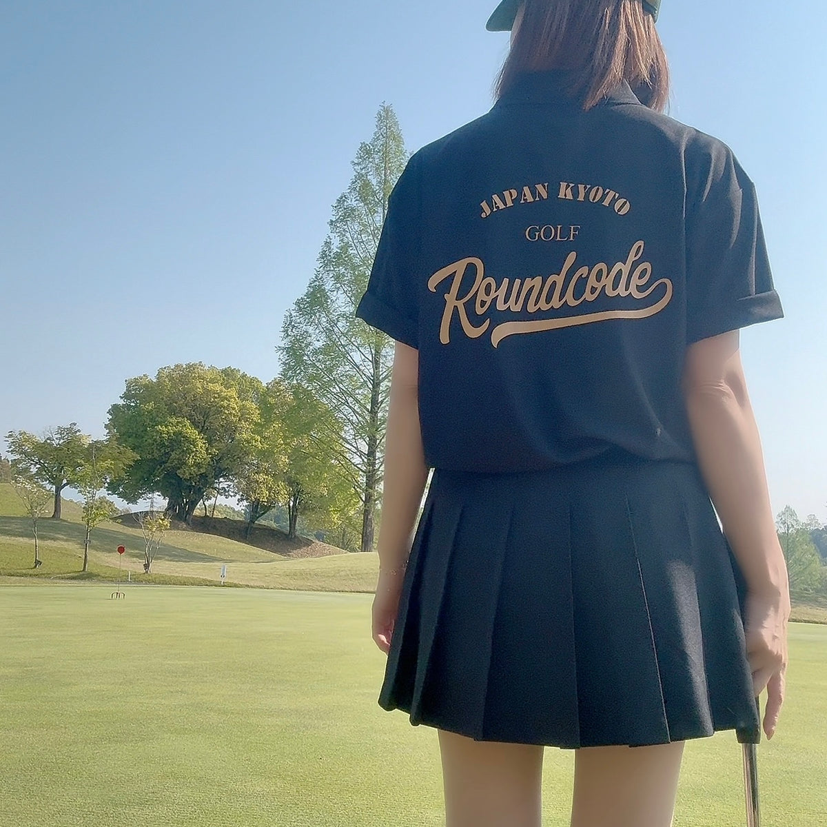 ORIGINAL ロールアップポロシャツ ブラック – ラウンドコード